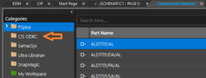 OrCAD Tutorial Entering the Schematic using a local CIS Database ...